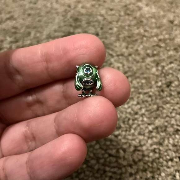 Pandora | Jewelry | Disney Mike Wazowski Monster Inc S925 | Poshmark